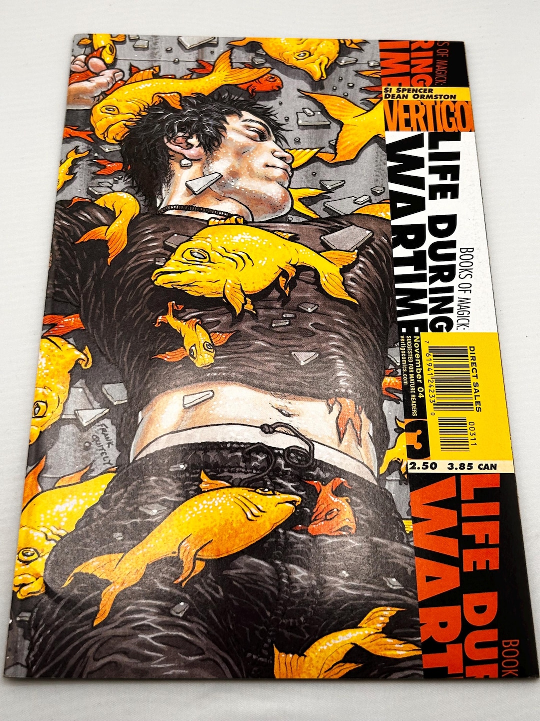 Books of Magic Life During Wartime 3 DC Vertigo Comics Nov. 2004 Neil ...