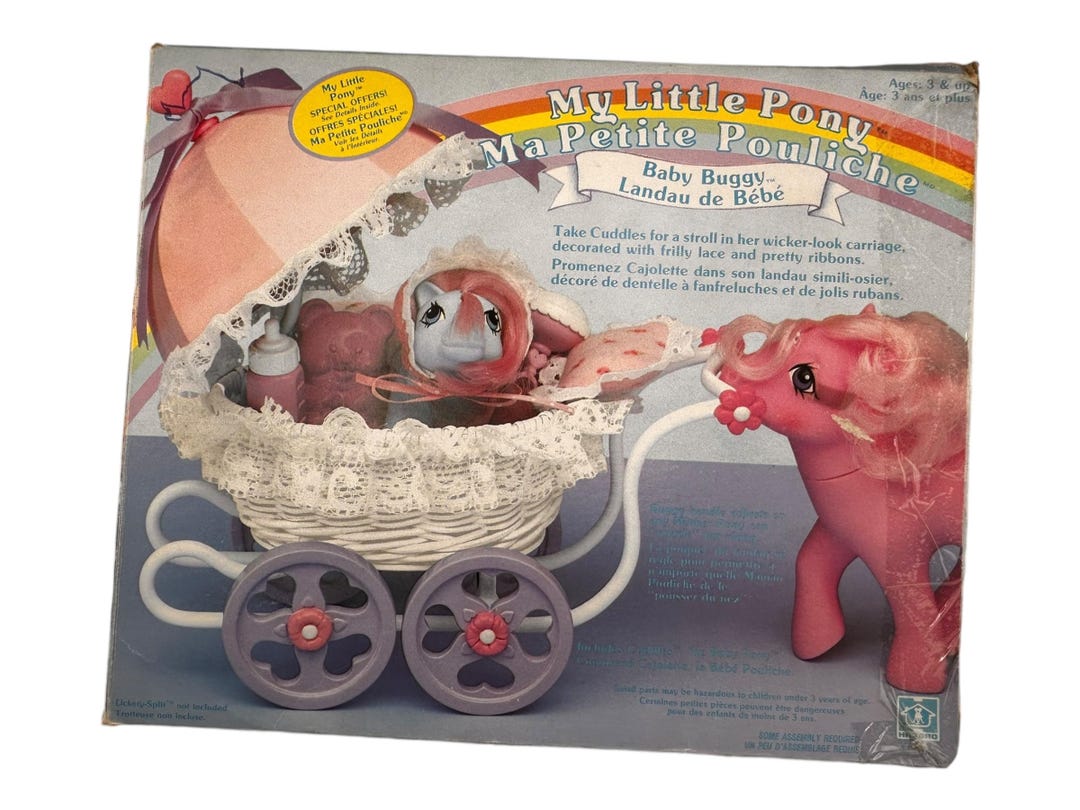 Vintage 1980s G1 My Little Pony MLP Vintage My Little Pony G1 Baby ...