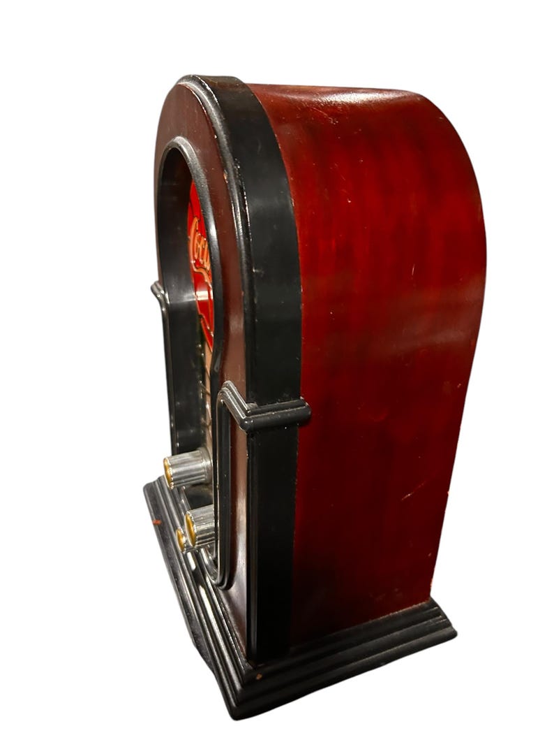 Vintage Coca Cola Stained Glass Look AM/FM Radio - Etsy