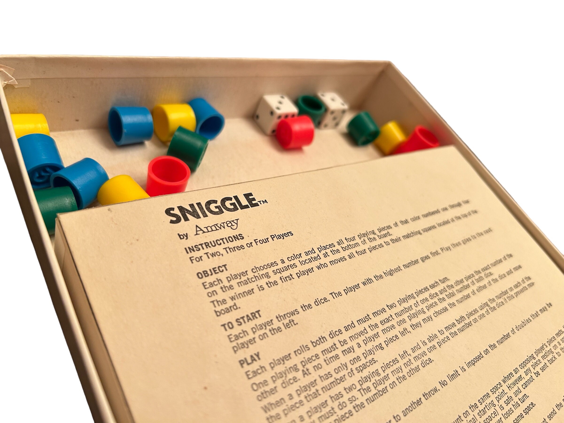 1980s Sniggle Game of Strategy and Chance by Amway Corp. in Very Good ...