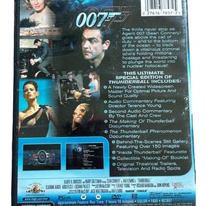 Thunderball - James Bond 007 - Sean Connery Pre-owned Region 1 - Etsy