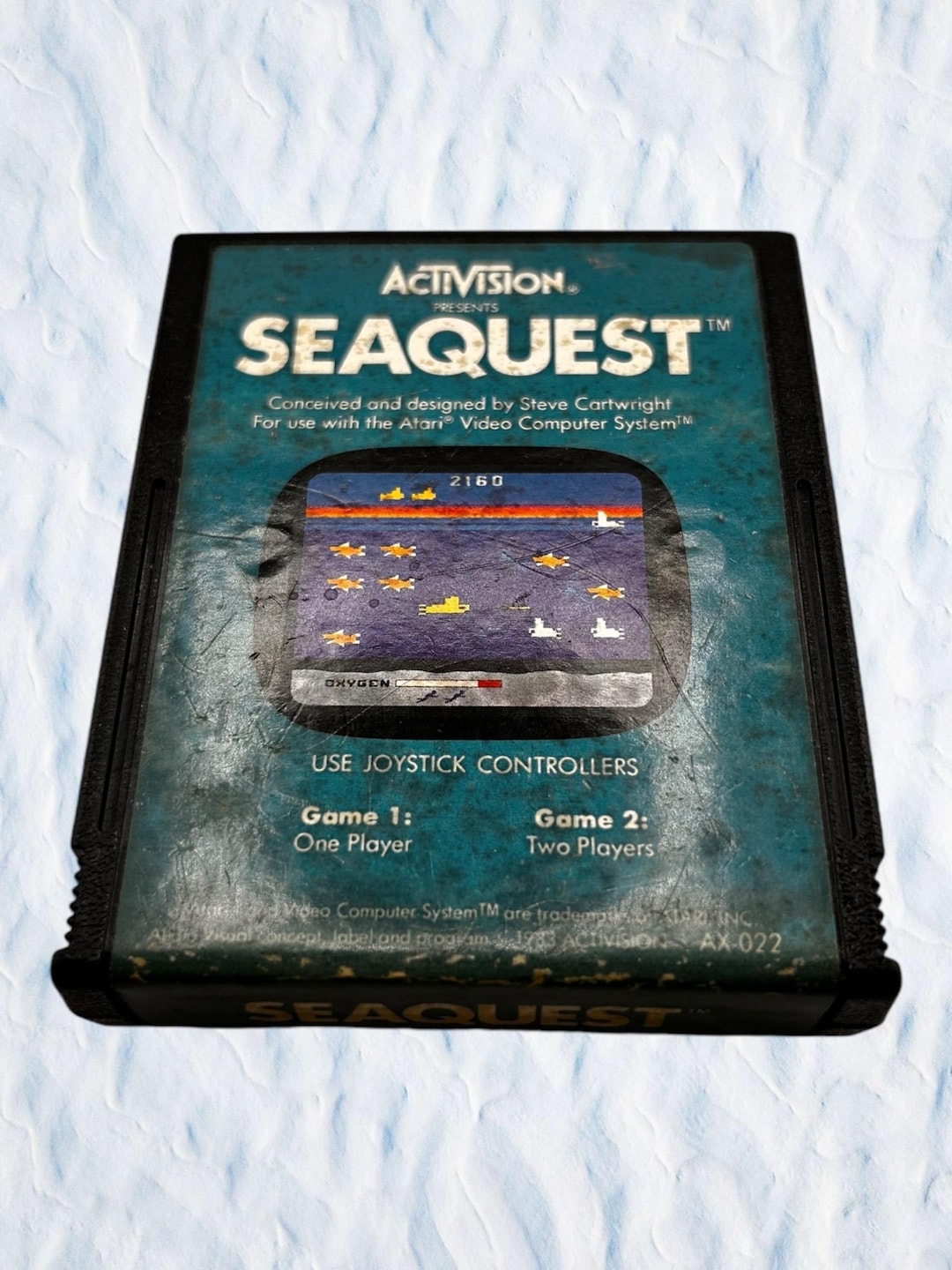Vintage Atari Game Seaquest Atari 2600, Game Cartridge Untested - Etsy