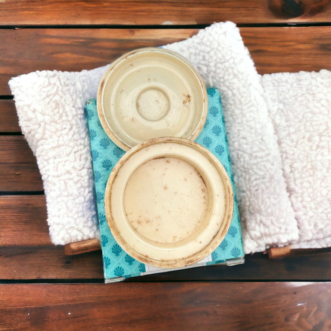 Vintage Old English Lavender Shaving Soap Container - Etsy