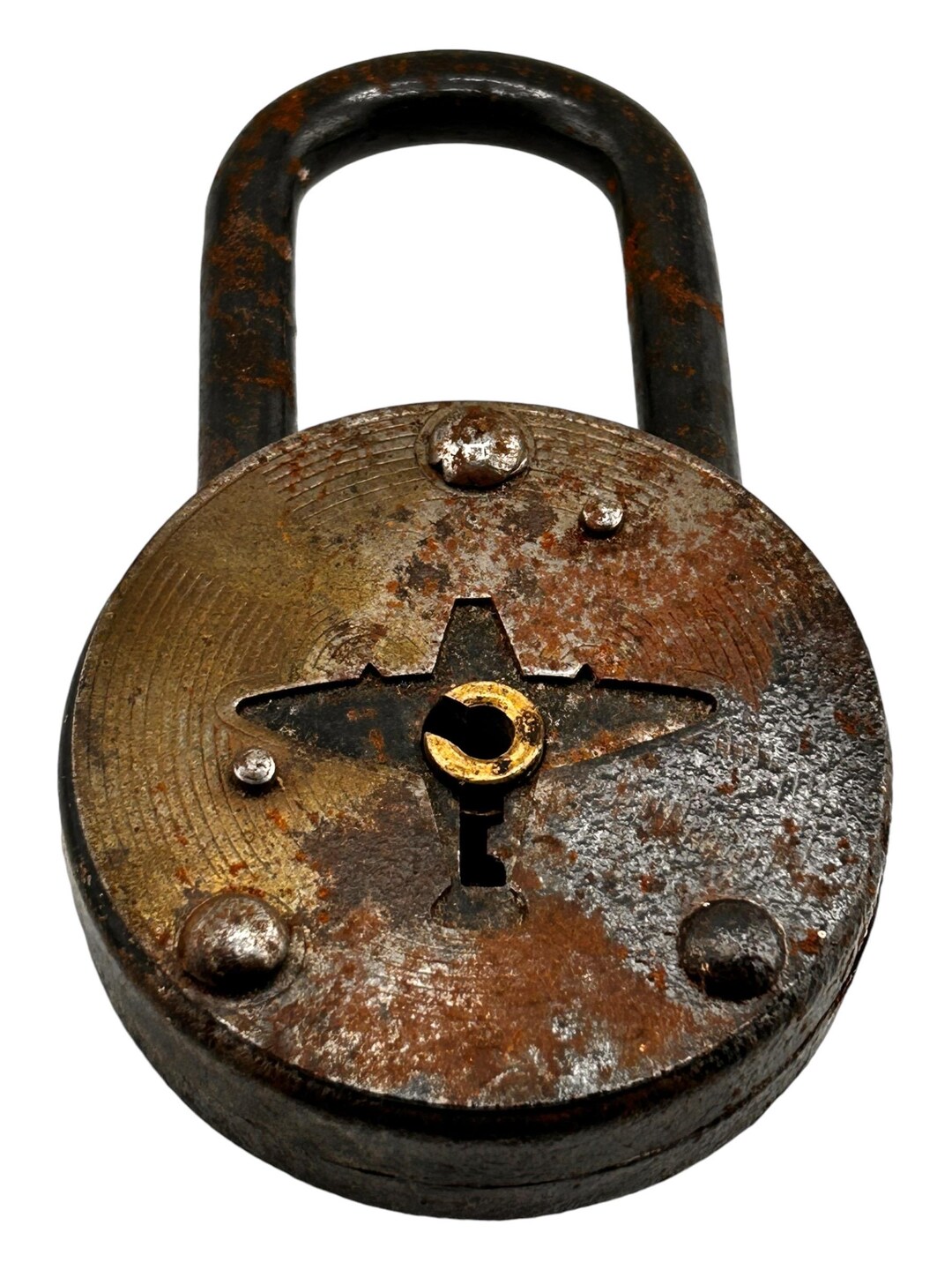 Rare Vintage Brass? Lock Airplane Art Deco? 1930s/40s? Padlock No Key ...