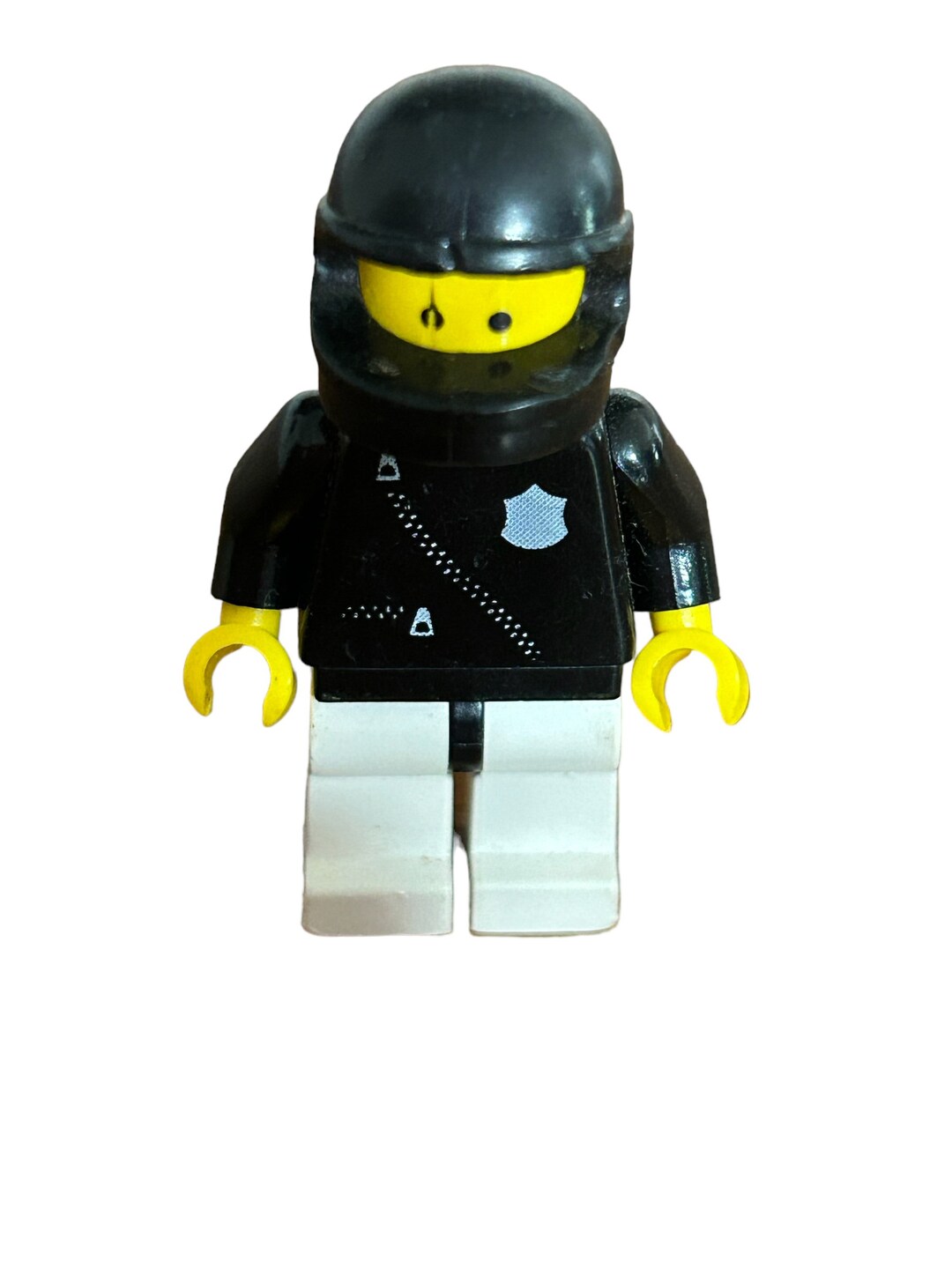 Lego Motorcycle Police Officer Zipper Jacket Minifigure Lego Mini ...