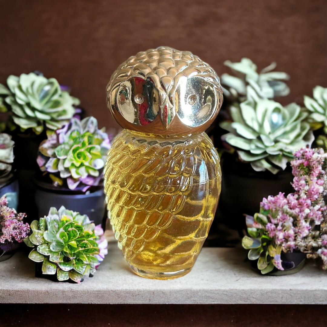Vintage Avon Owl Perfume Bottle Sweet Honesty Cologne 1 Fl Oz - Etsy