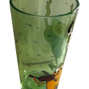 Adventure Time Finn and Jake Glass Tumbler Cartoon Network 16oz. Pint ...