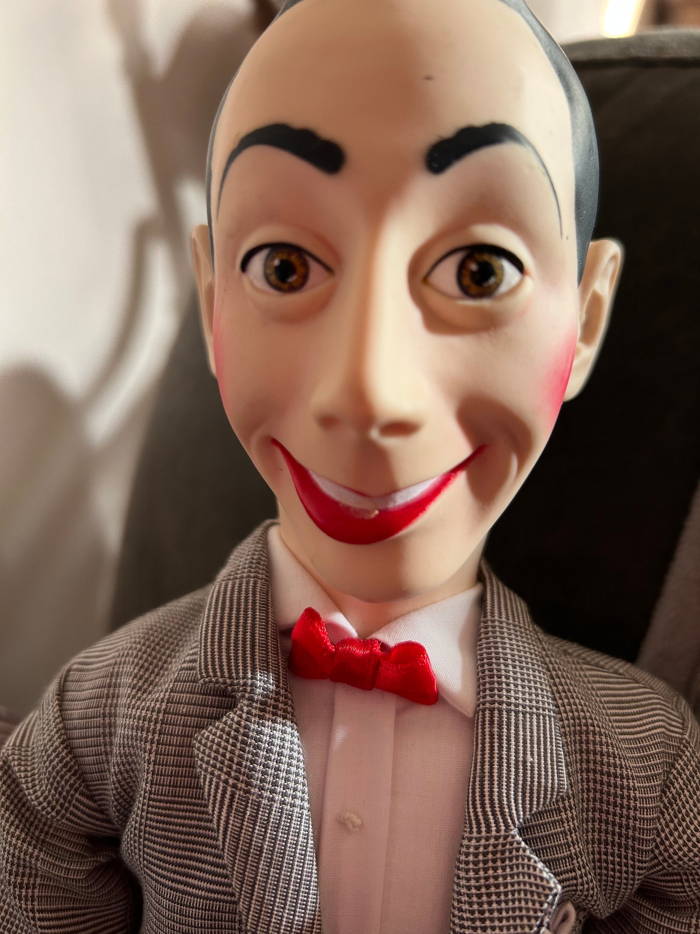 1987 Talking Pull String Peewee Herman Doll With Box - Etsy