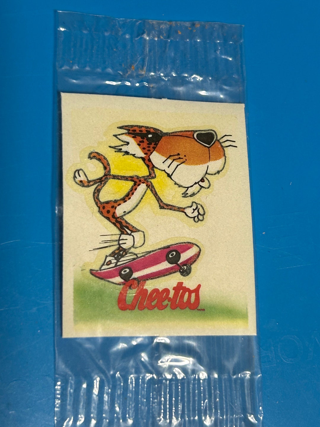 Vintage 1980s Frito Lay Chester Cheetah Glow Sticker 1 New in Packaging ...