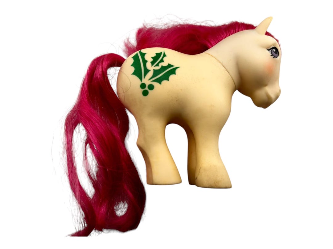Vintage My Little Pony Birth Flower December Holly Pony {generation 1 ...