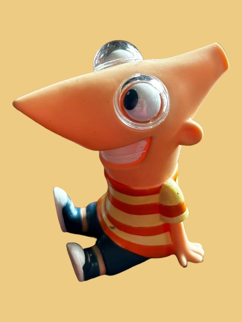 Phineas and Ferb Dr. Doofenshmirtz Eye Bugger Squeeze Toy Disney U26 - Etsy