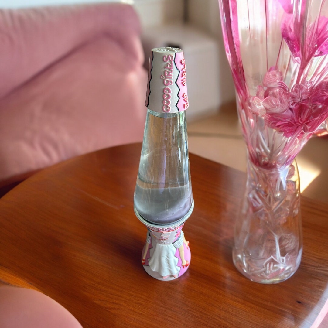 Lava Brand Bad Good Girl Base Pink and Black Lava Lamp 16.3" Lava World ...