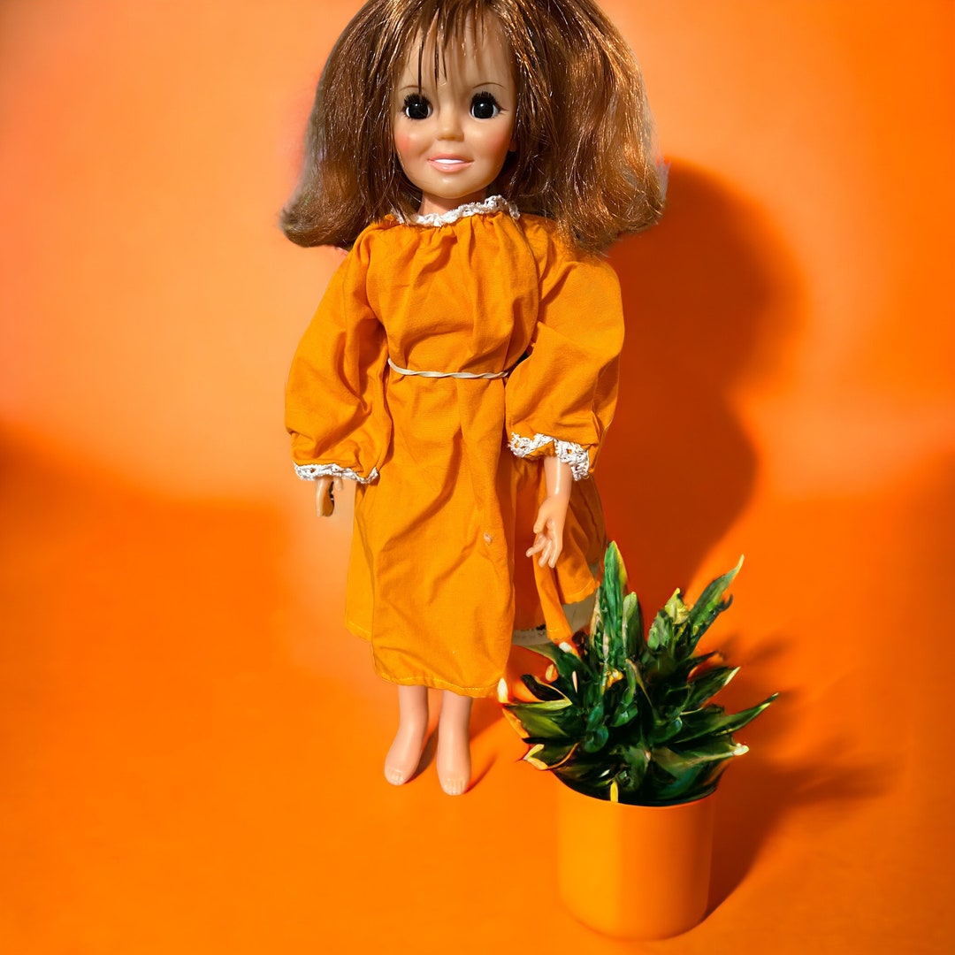 1969 Vintage Ideal Original CRISSY DOLL, Red Hair, Sleepy Eyes, Retro ...