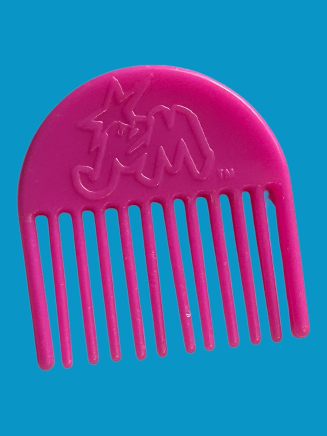 Vintage 1985 Hasbro Jem & the Holograms Misfits Doll Hair Brush Comb 1. ...