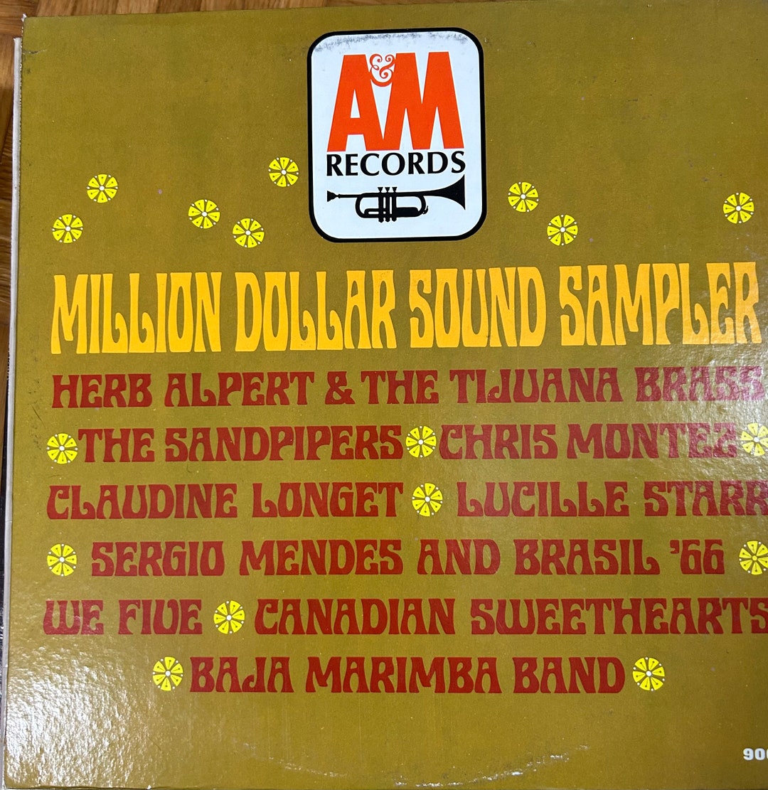 Million Dollar Sound Sampler (VG), Vintage Vinyl LP Album, A&M Records ...