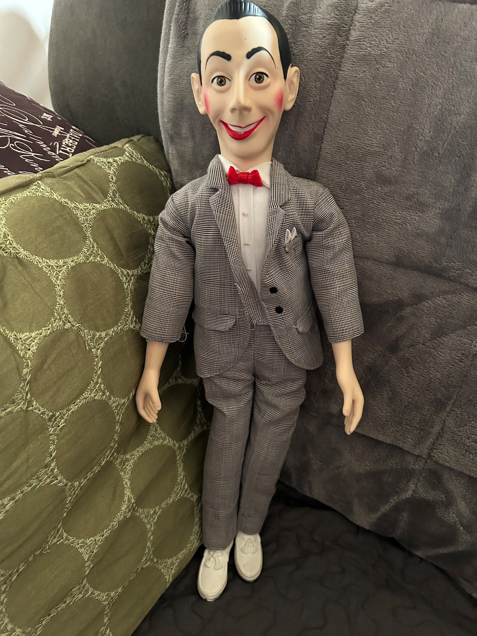 1987 Talking Pull String Peewee Herman Doll With Box - Etsy