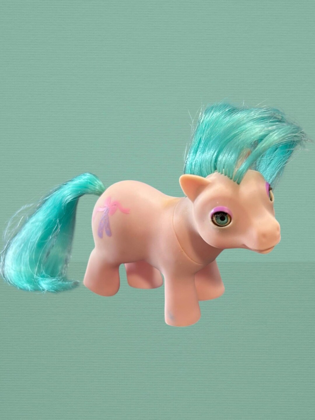 Vintage My Little Pony G1 1986 Beddy Bye Eyed Ponies MLP BBE Baby Half ...