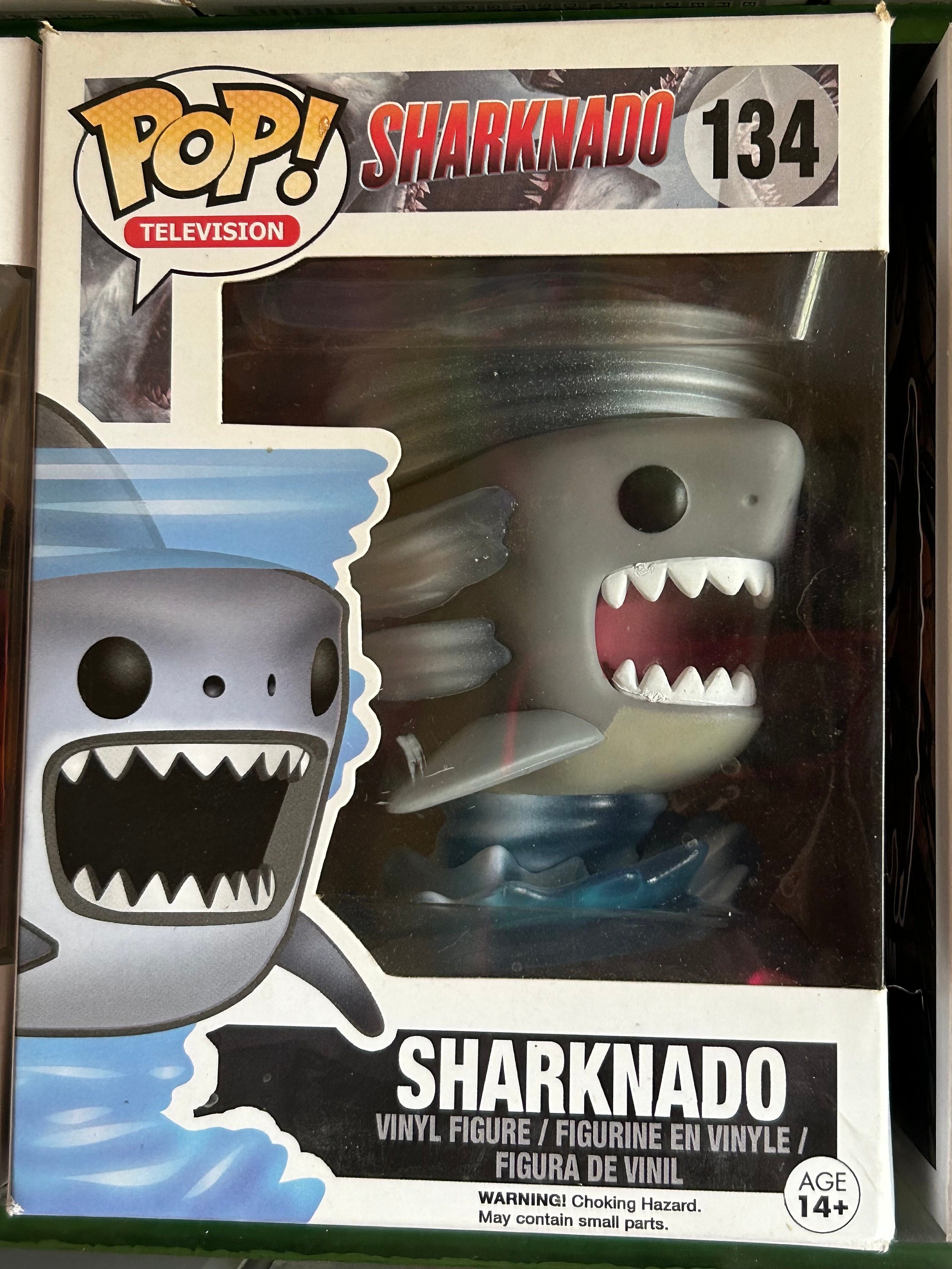 Funko POP Television Vinyl Figure SHARKNADO 134 Vaulted Rare Horror Sci ...