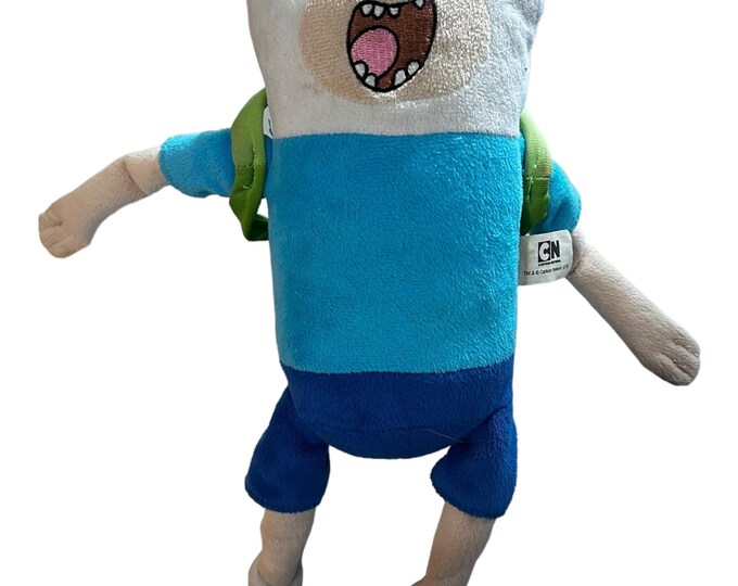 Adventure Time Deluxe Pull String Talking Plush Finn 14"-no Sound! as ...