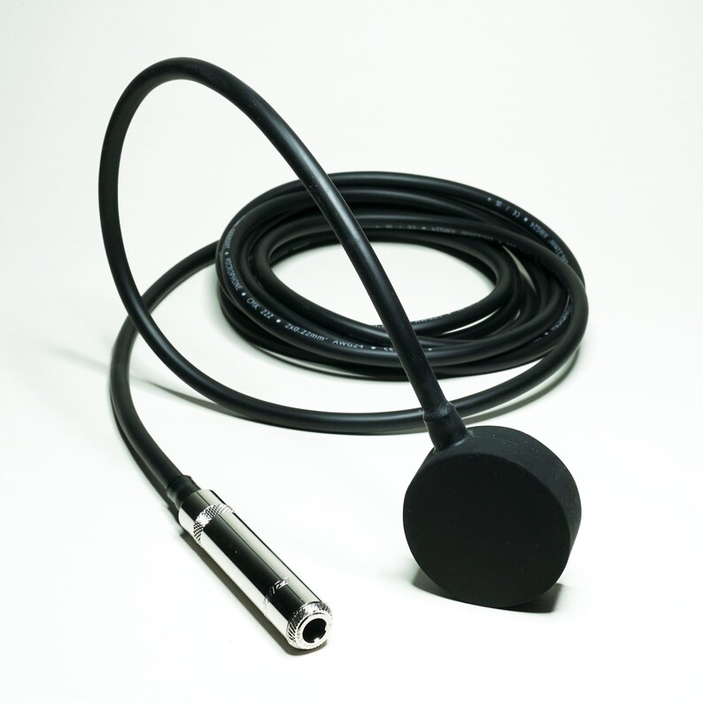 Stereo Rubber Hydrophone M, UNIQUE Design Waterproof Contact Microphone ...