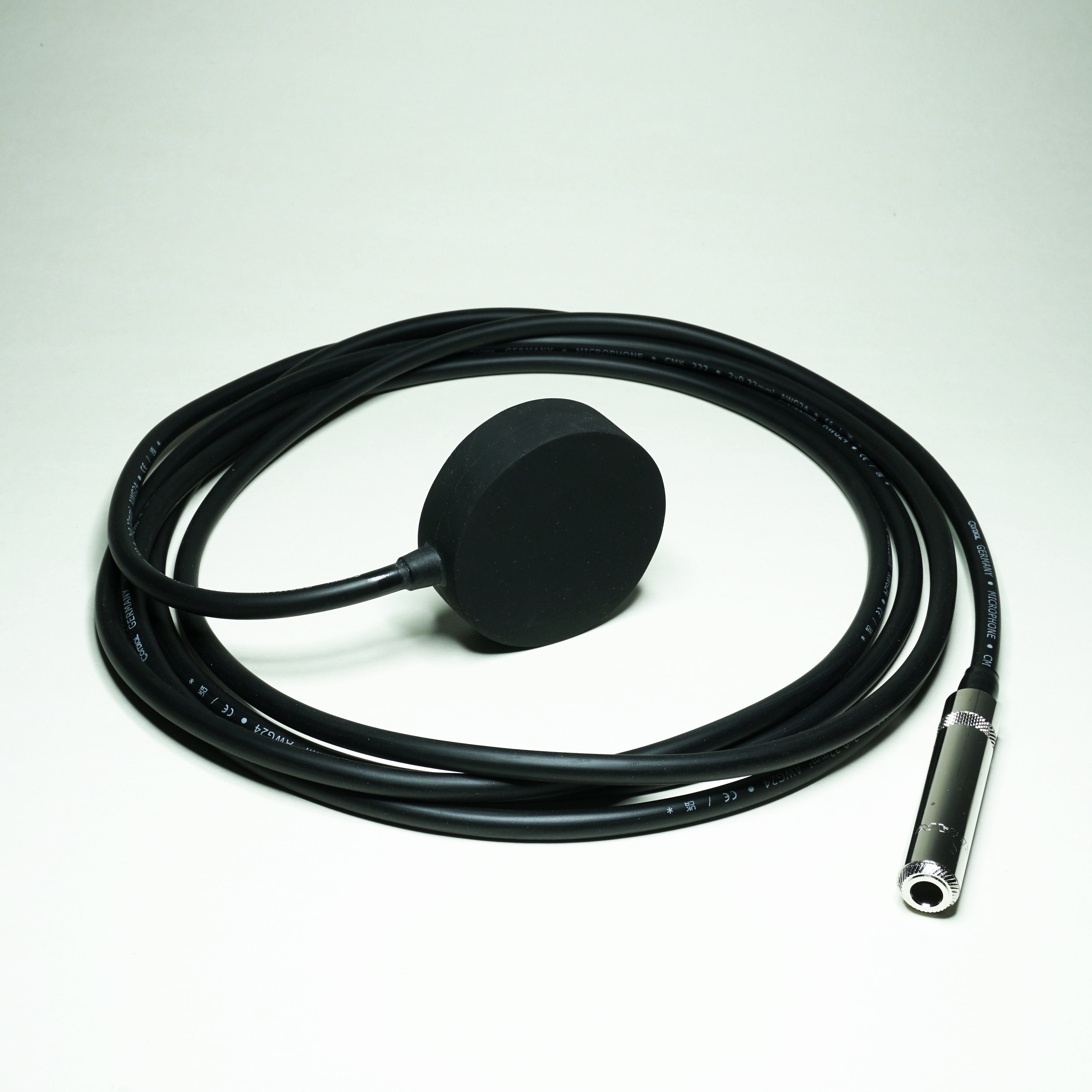 Stereo Rubber Hydrophone L, UNIQUE Design Waterproof Contact Microphone ...