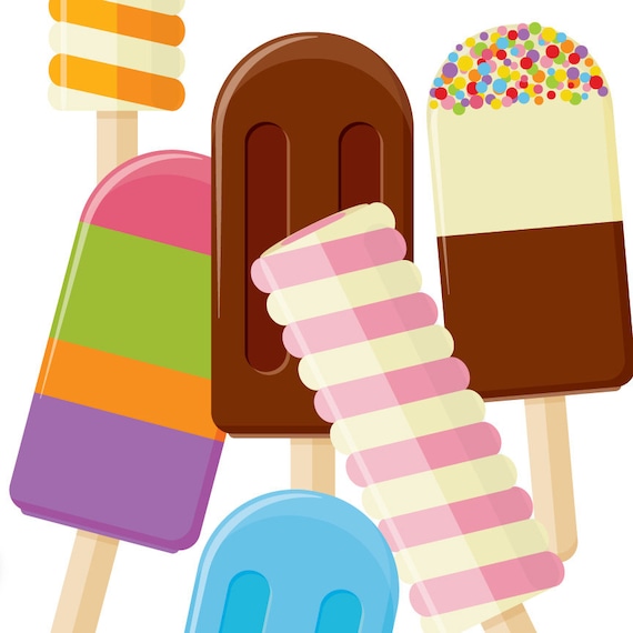 Freeze Pops Clipart