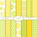 Lemon and Lime Digital Paper Pack 14 Summer Digital Papers | Etsy