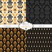 Orange and Black Halloween Digital Paper Set 16 Vintage - Etsy