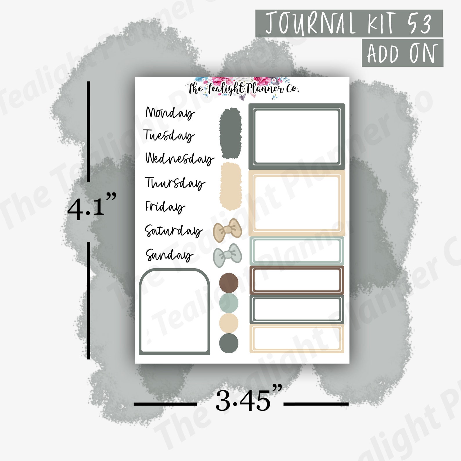 Back to School Journal Sticker Kit, School Stickers, School Journal ...