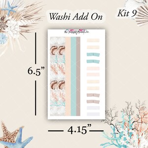 Boho Beach Journal Stickers, Beach Planner Stickers, Beach Theme ...