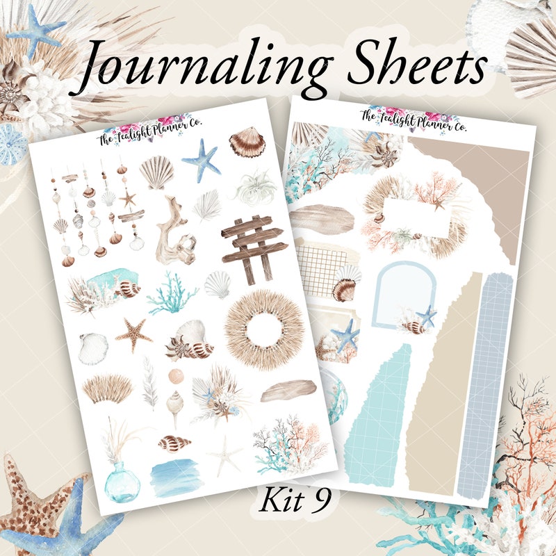 Beach Themed Stickers - Etsy