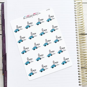 Mow Lawn Sticker, Cut the Grass Sticker, Lawn Mower Sticker, Chore ...