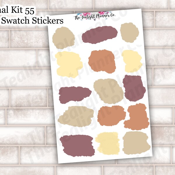 Swatch Sticker - Etsy