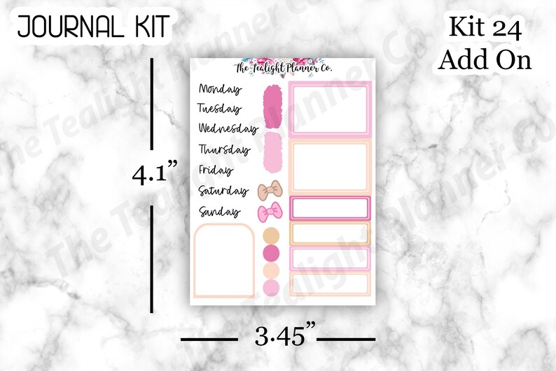 Birthday Journal Stickers Journal Sticker Kit Birthday - Etsy