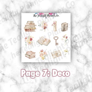 Book Lover Sticker Kit, Bookworm Sticker, Bookish Sticker, Planner Sticker Kit for the Book ...