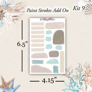 Boho Beach Journal Stickers, Beach Planner Stickers, Beach Theme ...