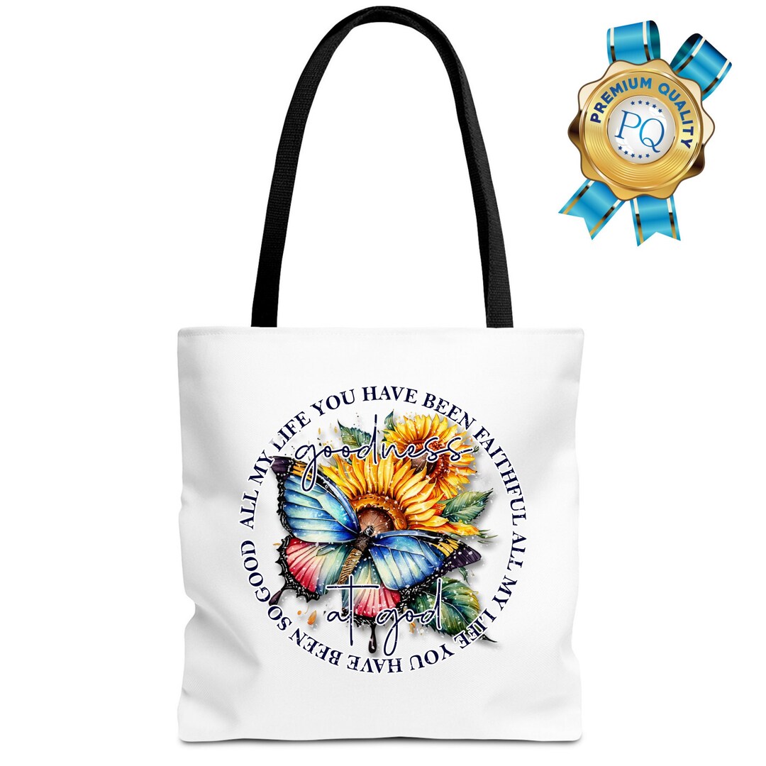 Christian Tote Bag Gift for Women, Scripture Gift, Church Bag, Everyday ...