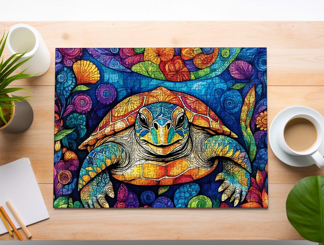 Colorful Jigsaw Puzzle–animal Art Puzzle for Adults–colorful Puzzle ...