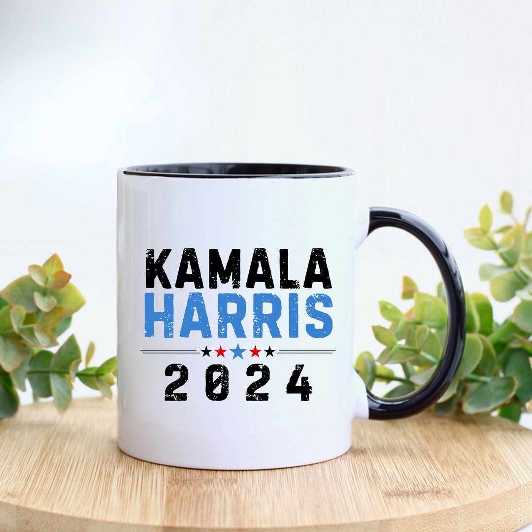 Kamala Harris President 2024, Harris 2024 Coffee Mug, Support Kamala ...