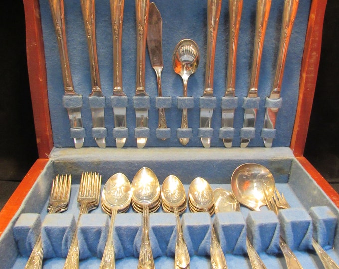 Meadowbrook Silverplate 1936, 1881 Wm.a Rogers A1plus by Oneida Ltd ...