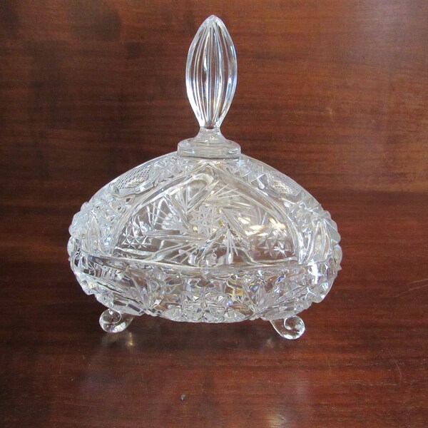 Crystal Candy Dish - Etsy