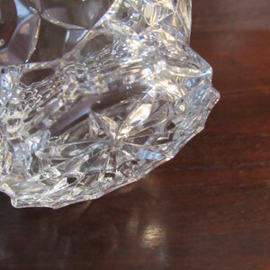 Candy Dish With Lid 775 by Princess House Clear Ovals No - Etsy