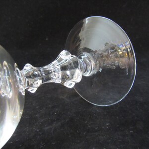 Symphony by Bryce, Etched Crystal Water Glasses, Water Goblets, Etched ...