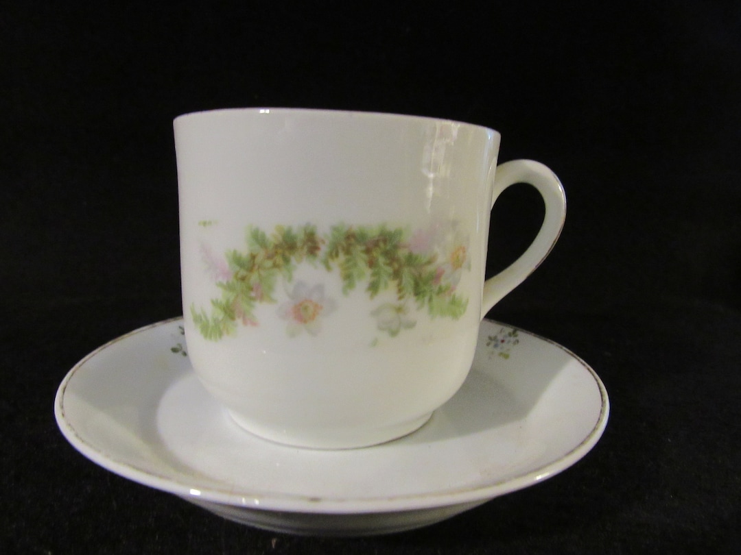 Demitasse Cup and Saucer, Espresso Cup and Saucer, Made in Germany ...