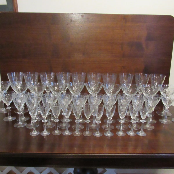 Crystal Stemware - Etsy