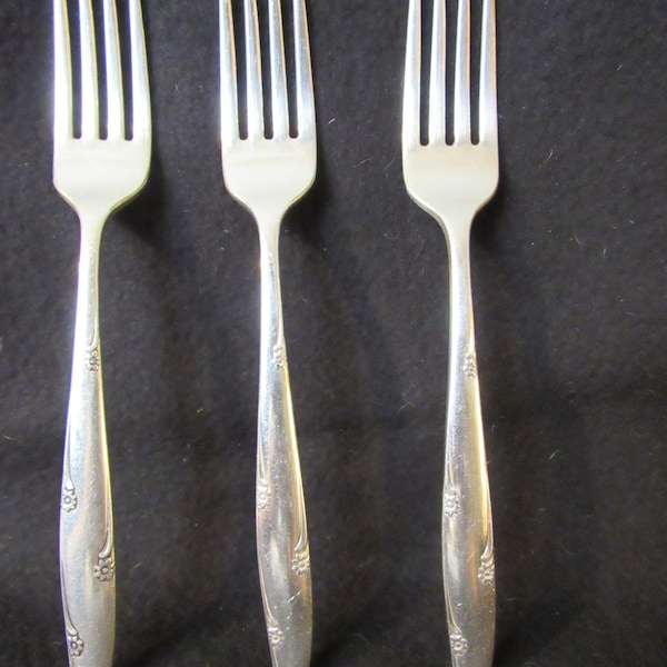 Oneida Flower Silverware - Etsy