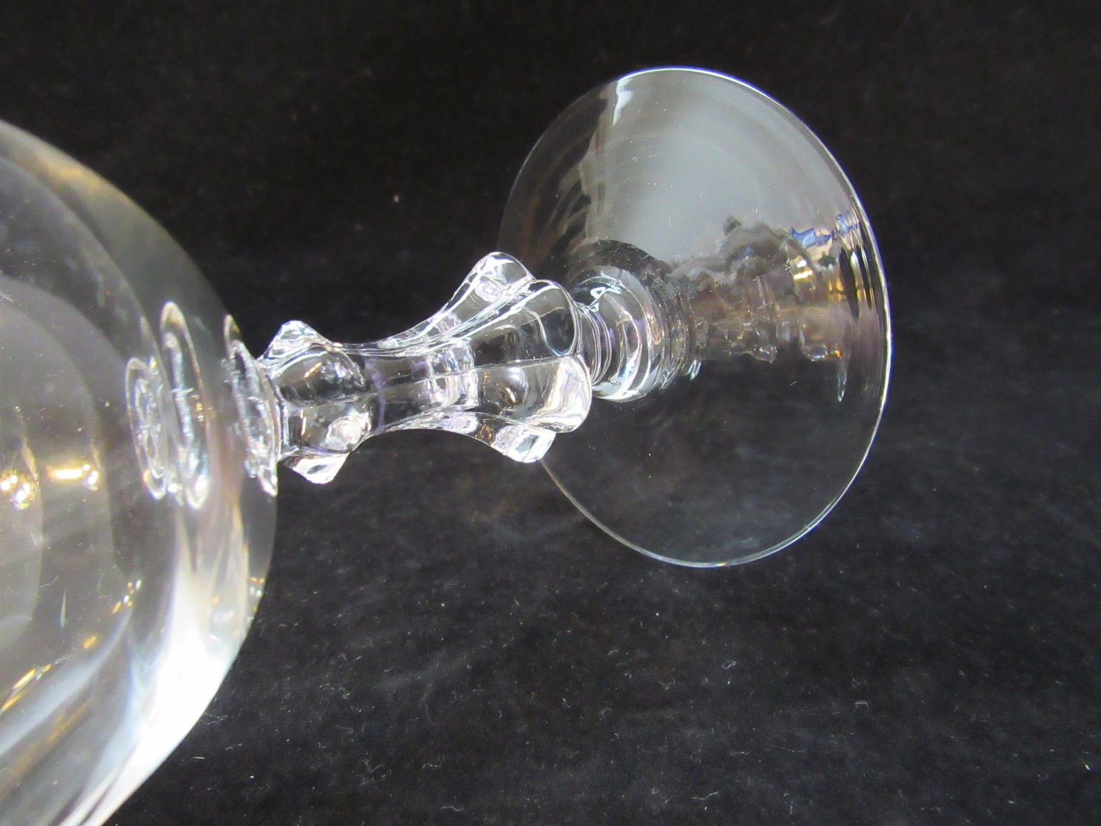 Symphony by Bryce Etched Crystal Water Glasses Water - Etsy