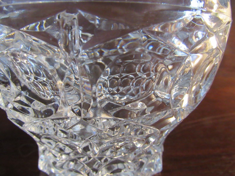 Candy Dish With Lid 775 by Princess House Clear Ovals No - Etsy
