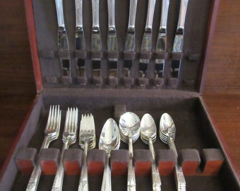 Vintage Nobility Plate by Oneida Silver Caprice 1937 Pattern 6 Piece ...