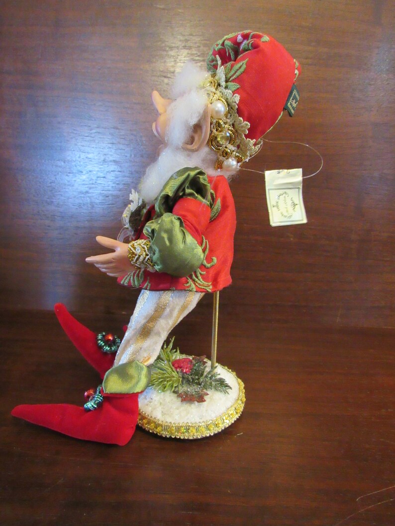 Mark Roberts Mistletoe Elf Limited Edition Collectible - Etsy